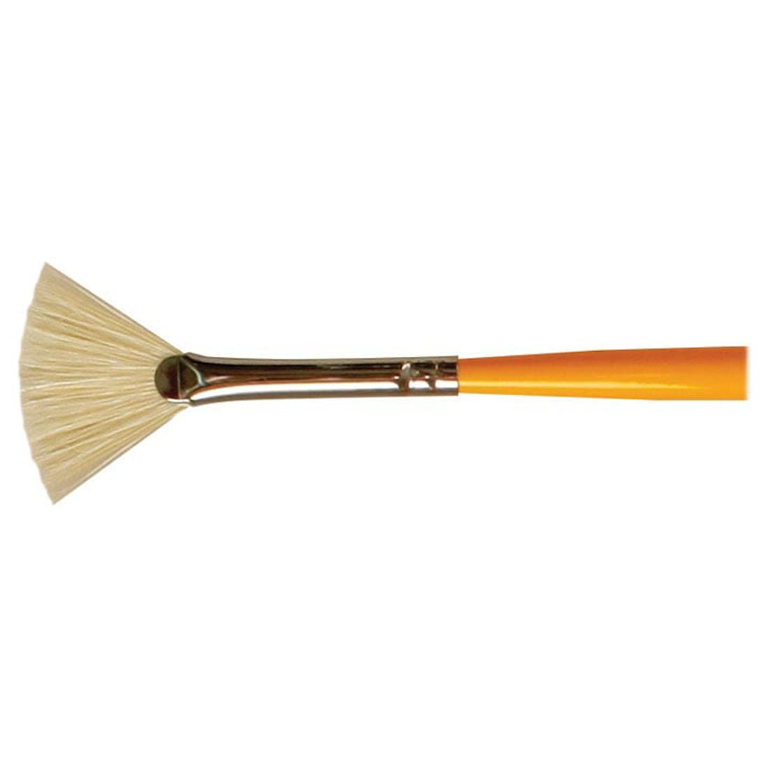 Dynasty #1350 White Bristle Brush Fan Size 2 - Walmart.com