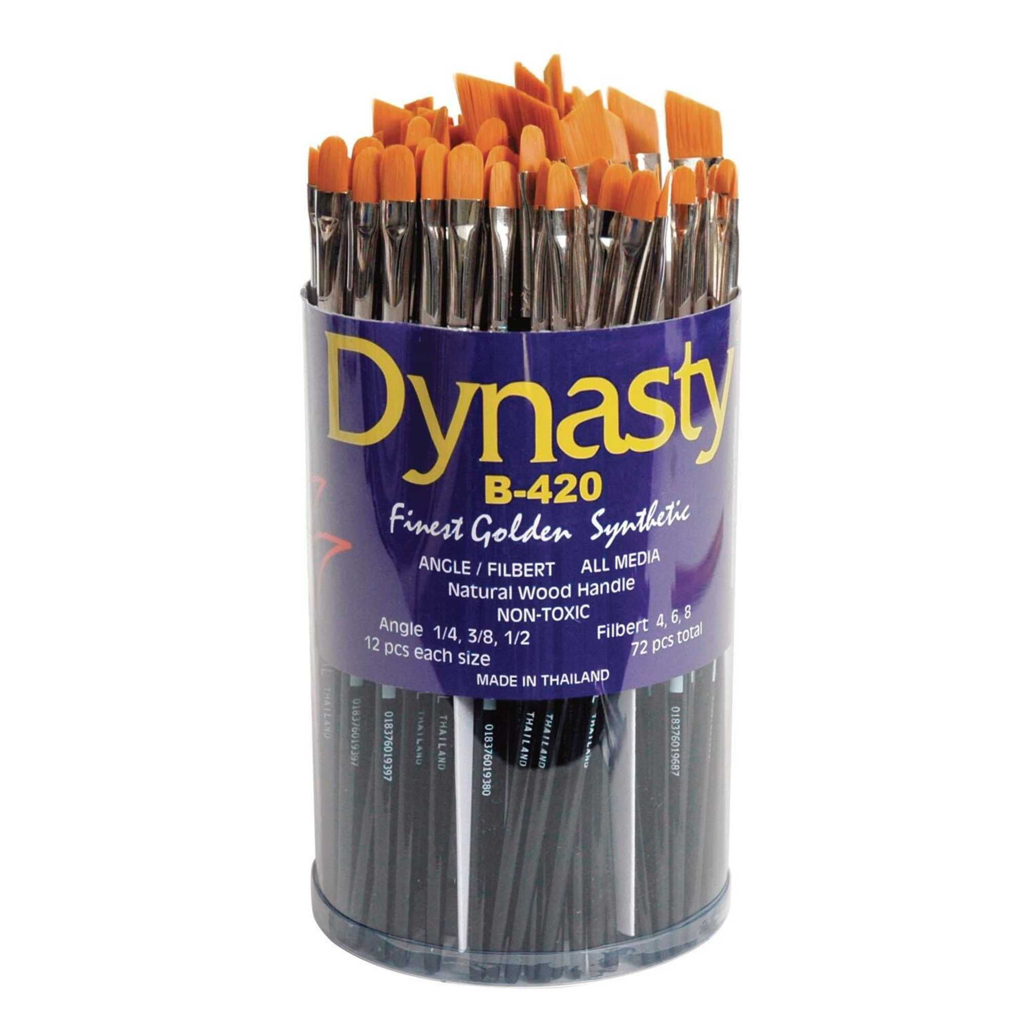 Dynasty B-420 Finest Golden Synthetic Classroom Cylinders, Angles ...