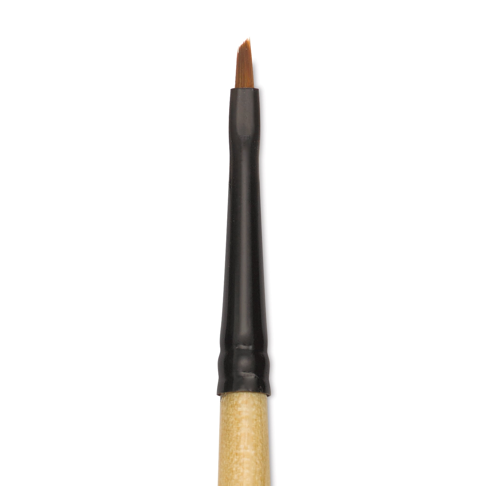 Dynasty Black Gold Brush - Short Handle, Mini Angular Shader, Size 20/0 ...