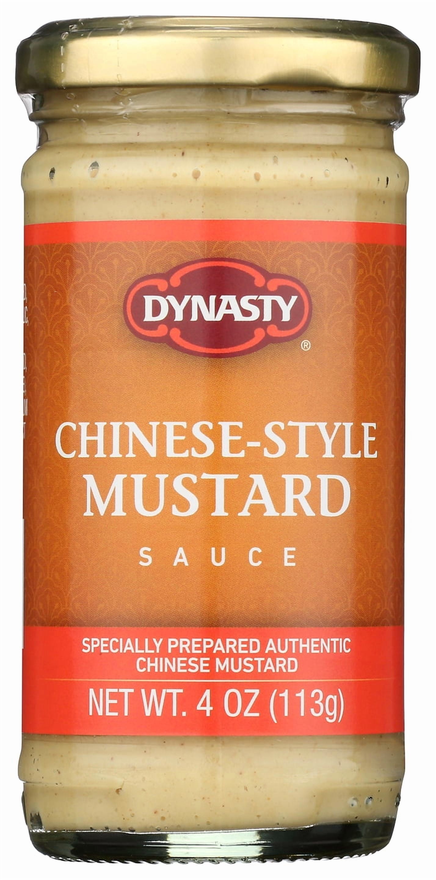 Dynasty, Chinese Style Mustard, 4 oz, Extra-Hot Chinese condiment ...