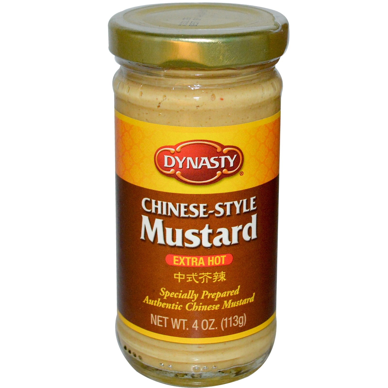 Dynasty Extra Hot Chinese Style Mustard, Spicy Asian Paste, 4 Oz ...