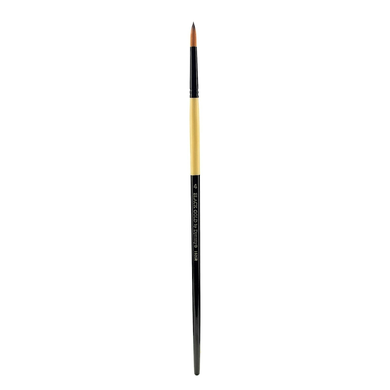 Dynasty Long-Handled Paint Brush 1526B, Size 6, Bright Bristle, Nylon ...