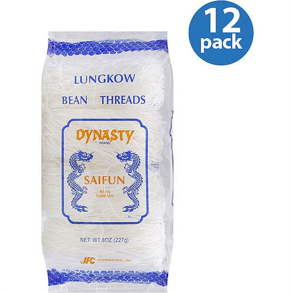Dynasty Saifun Bean Threads Noodles, 8 oz, (Pack of 12) - Walmart.com