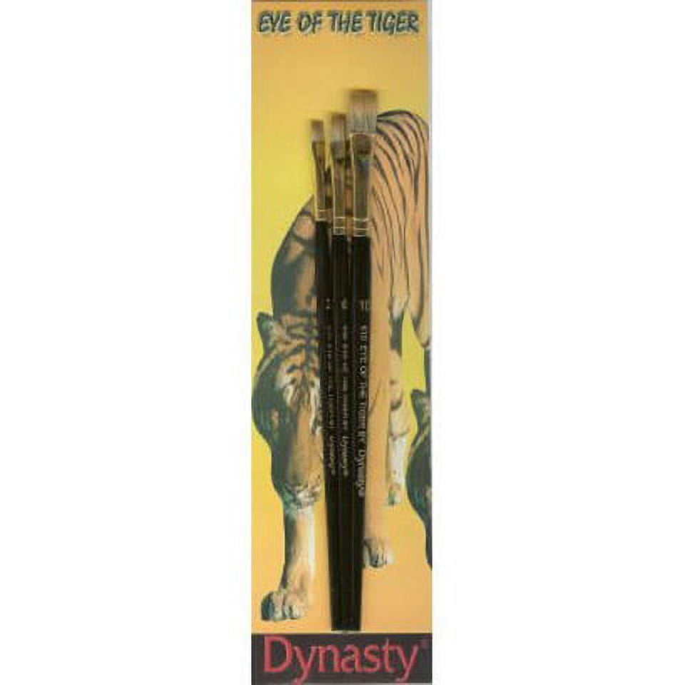 Dynasty Tiger Paintbrush Set: Set E, 3 pieces - Walmart.com