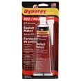 Dynatex 49202 Hi-Temp RTV Automotive Adhesive, Silicone Red, 3 oz ...