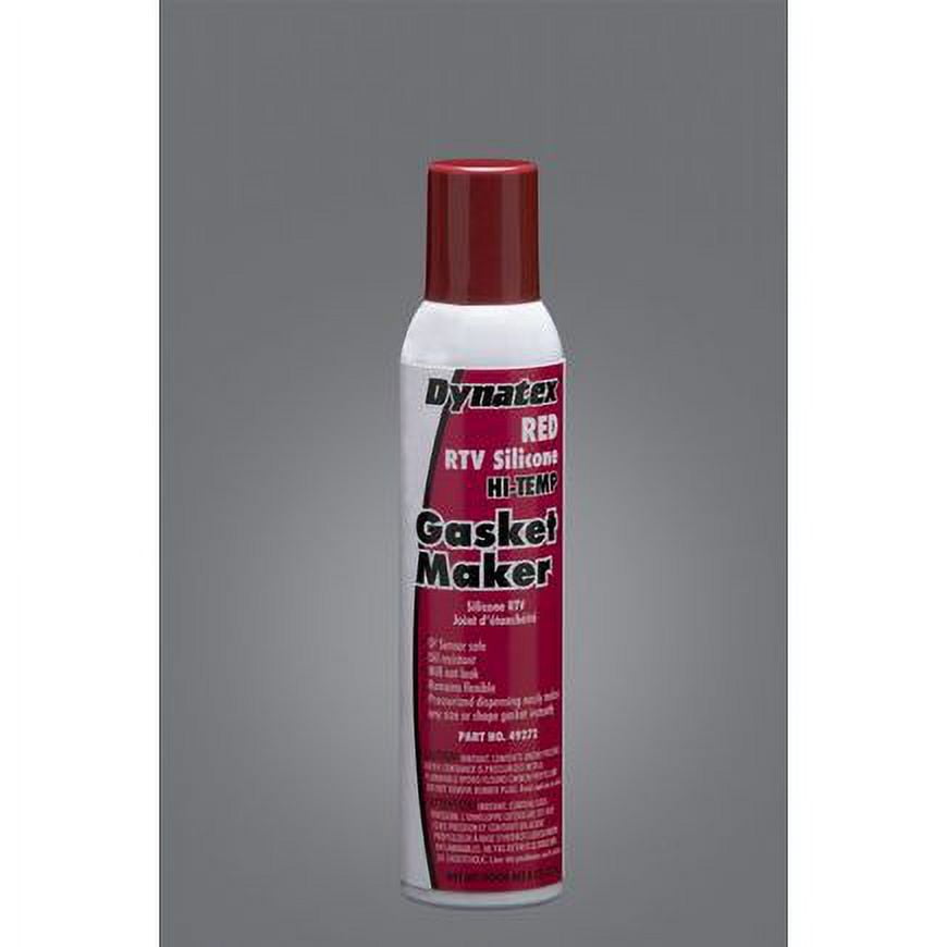 Dynatex 49272 Silicone Sealer Red Low Volatile 8oz Auto Can - Walmart.com
