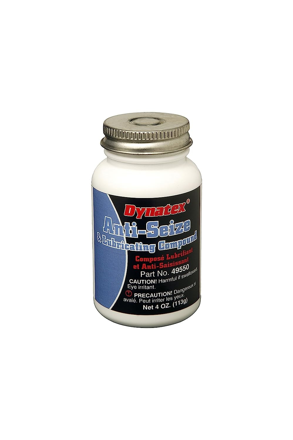 Dynatex 49550 Anti-Seize & Lubricating Compound 4 Oz. Brush Top ...