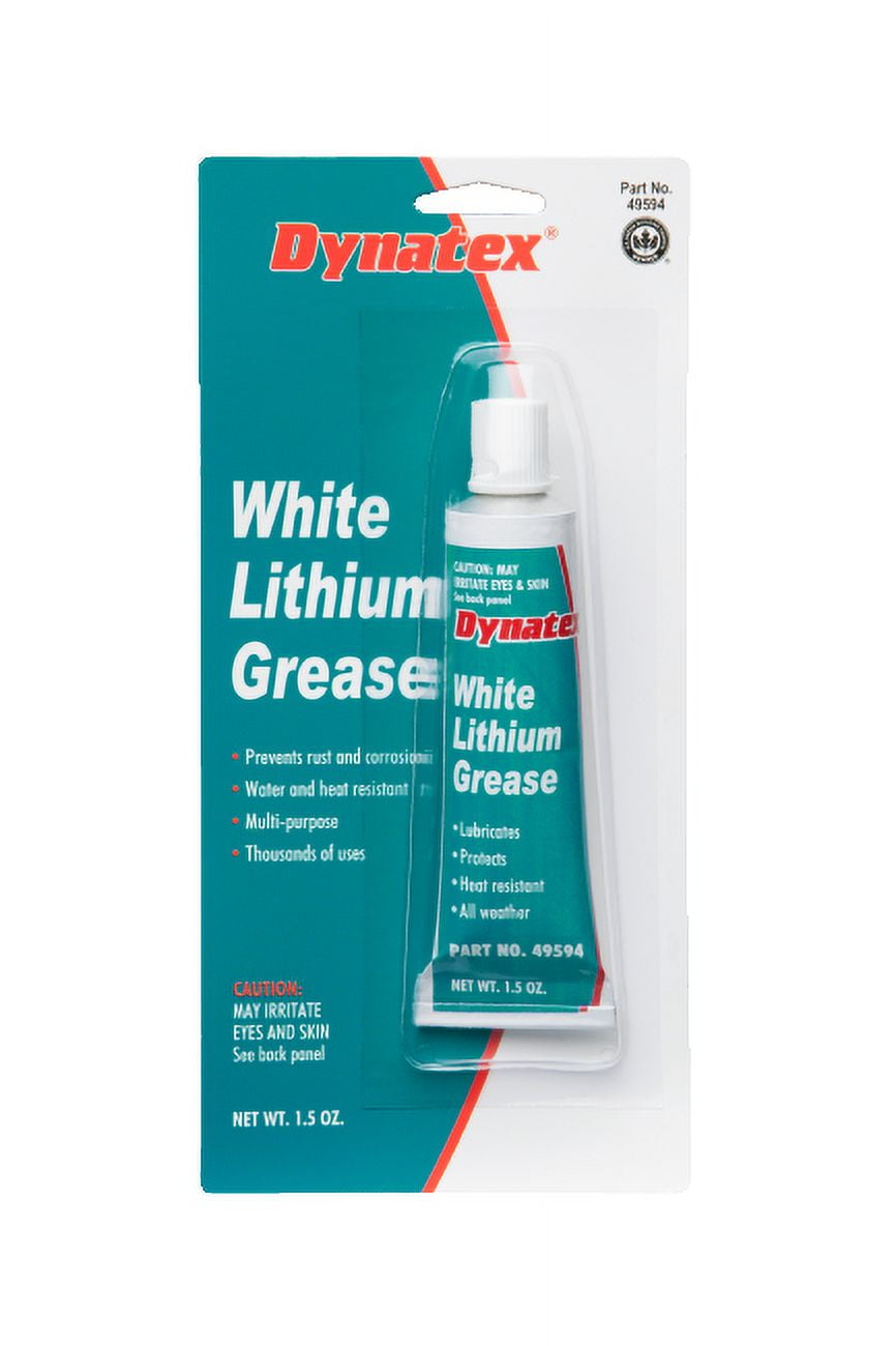 Dynatex 49594 White Lithium Grease 1 Oz. Tube - Walmart.com