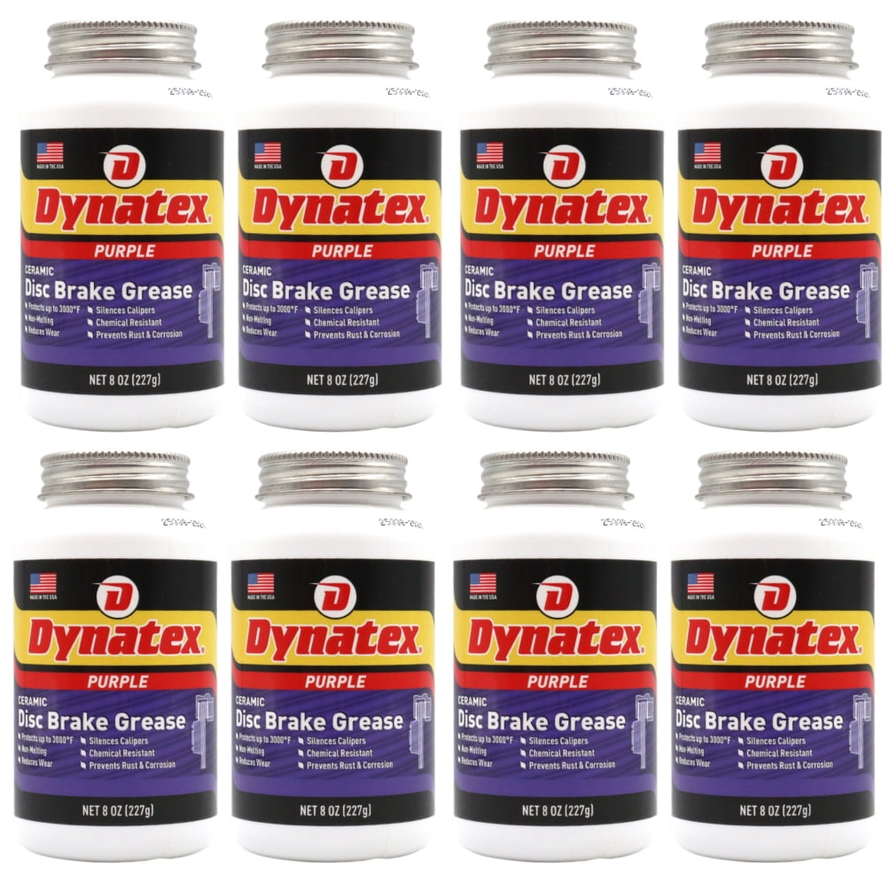Dynatex Ceramic Disc Brake Grease 8 oz Tub - Synthetic High-Temp -40°F ...