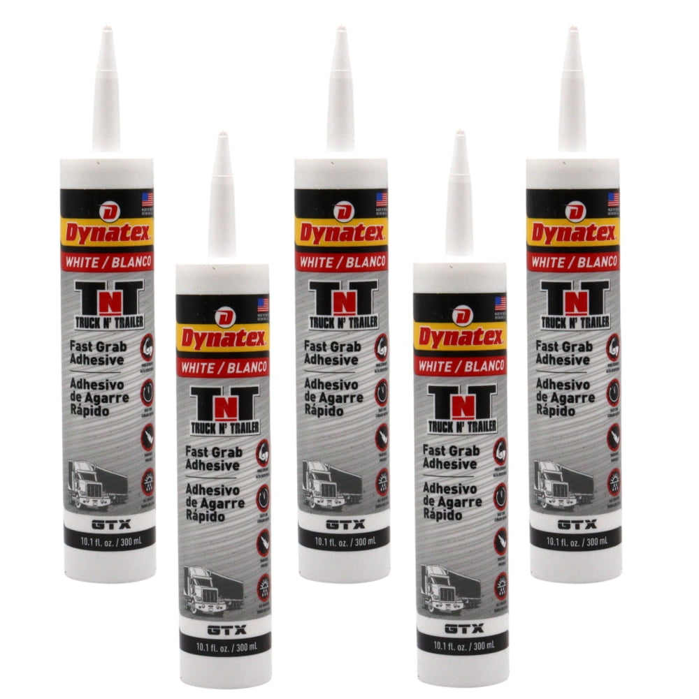 Dynatex Truck N Trailer White Flexible Sealant 10.1 oz Caulk Tube ...