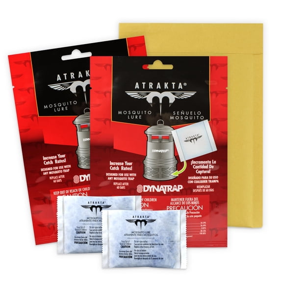 Dynatrap Outdoor Atrakta Mosquito and Insect Lure Sachet Trap Kill ...