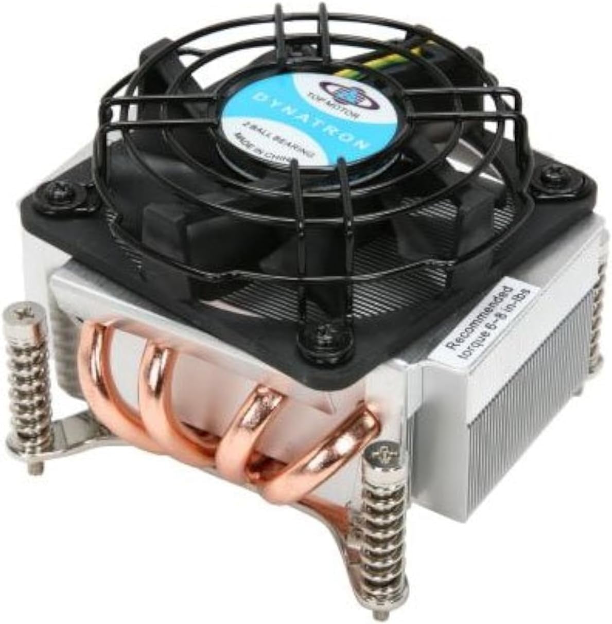 Dynatron K555 2U Top Down Fan CPU Cooler for Intel Socket 1156 1155 ...