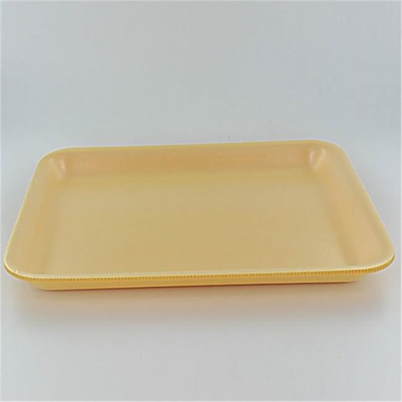 Dyne-A-Pak 729901 CPC Foam Supermarket Tray, Yellow - Case of 500 ...