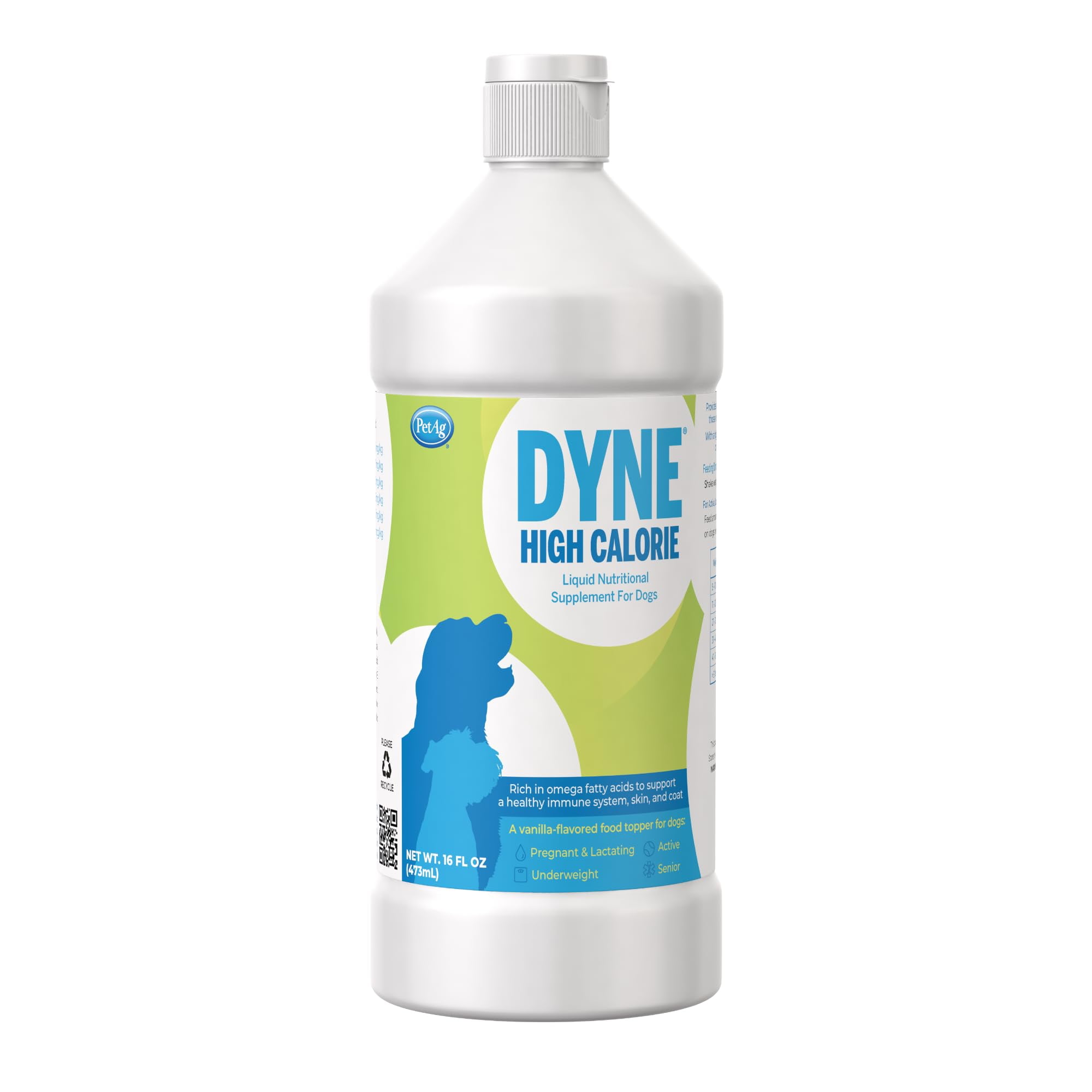 Dyne High Calorie Liquid Nutritional Supplement For Dogs & Puppies 8 ...