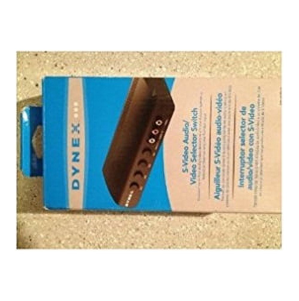 Dynex S-Video Audio/Video Selector Switch - Walmart.com