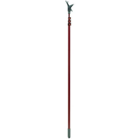 Dyno 9106463 16 ft. Red Decorating Pole with Locks Safe-T-Reach Adaptor ...