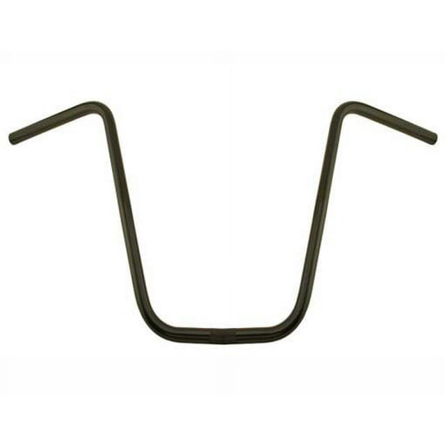Dyno Style 16" Cruiser Handlebar, 22.2mm Black, Steel Material for ...