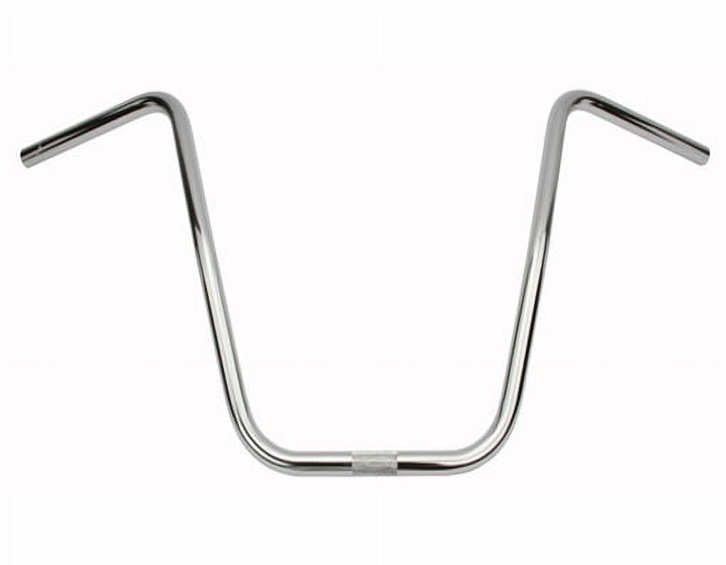 Dyno Style 16" Handlebar, 22.2mm Chrome, Steel Material, 7/8" Clamp, 33 ...