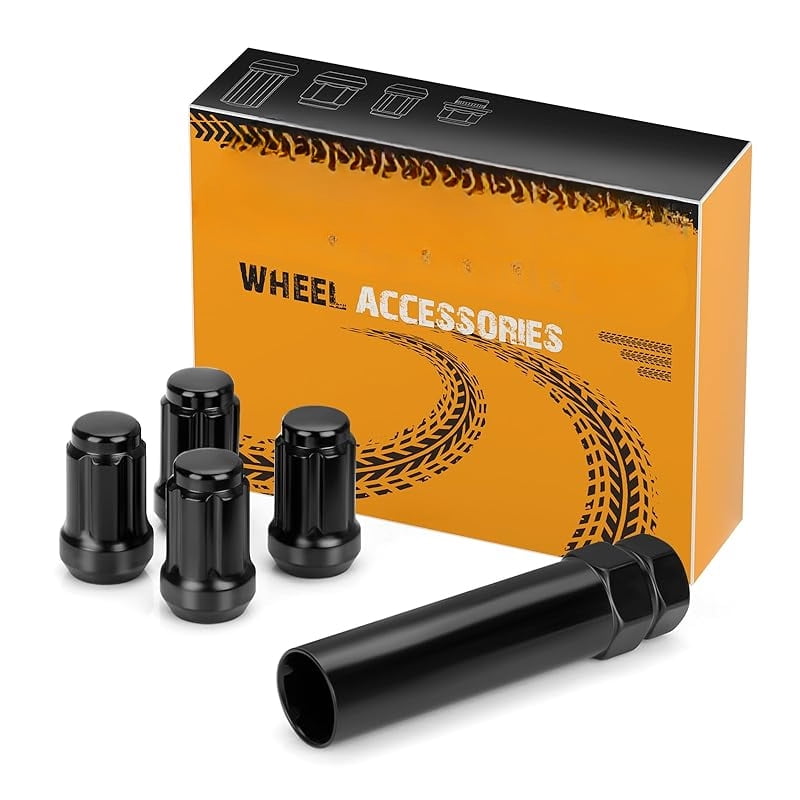 Dynofit 12mmx1.5 ET(Extended) 6 Spline Lug Nuts for 6 Lugs Aftermarket ...