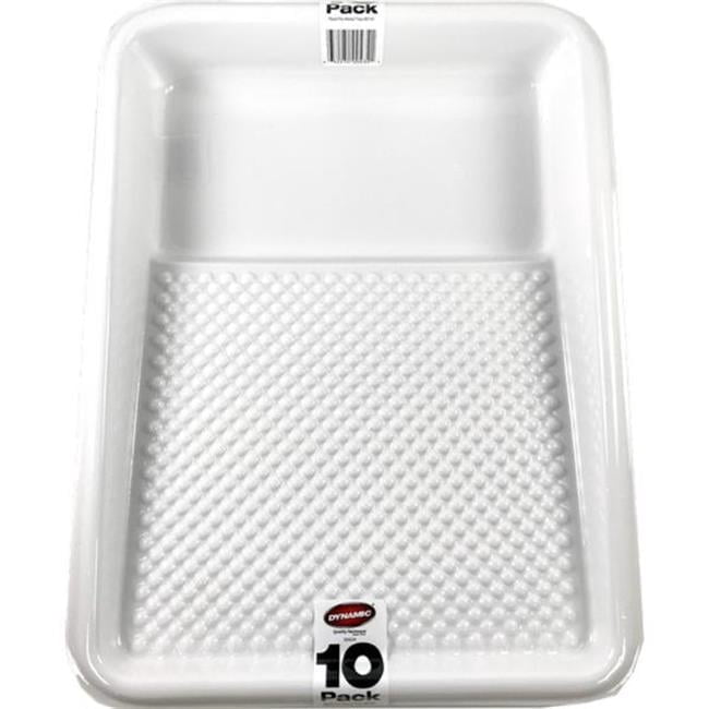 Dyntrays 00434 1 qt. Dynamic White Disposable Paint Tray Liner for ...