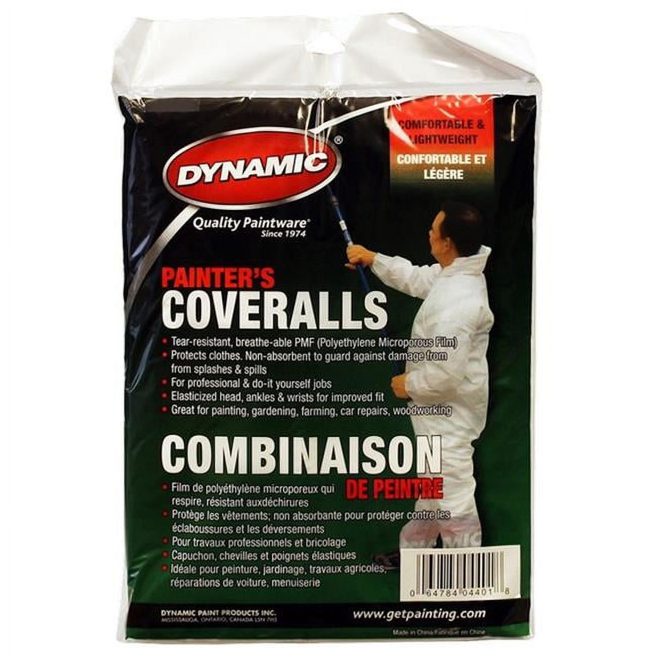 Dynwear 04400 Dynamic Heavy Duty PMF Coveralls with Hood - Medium ...