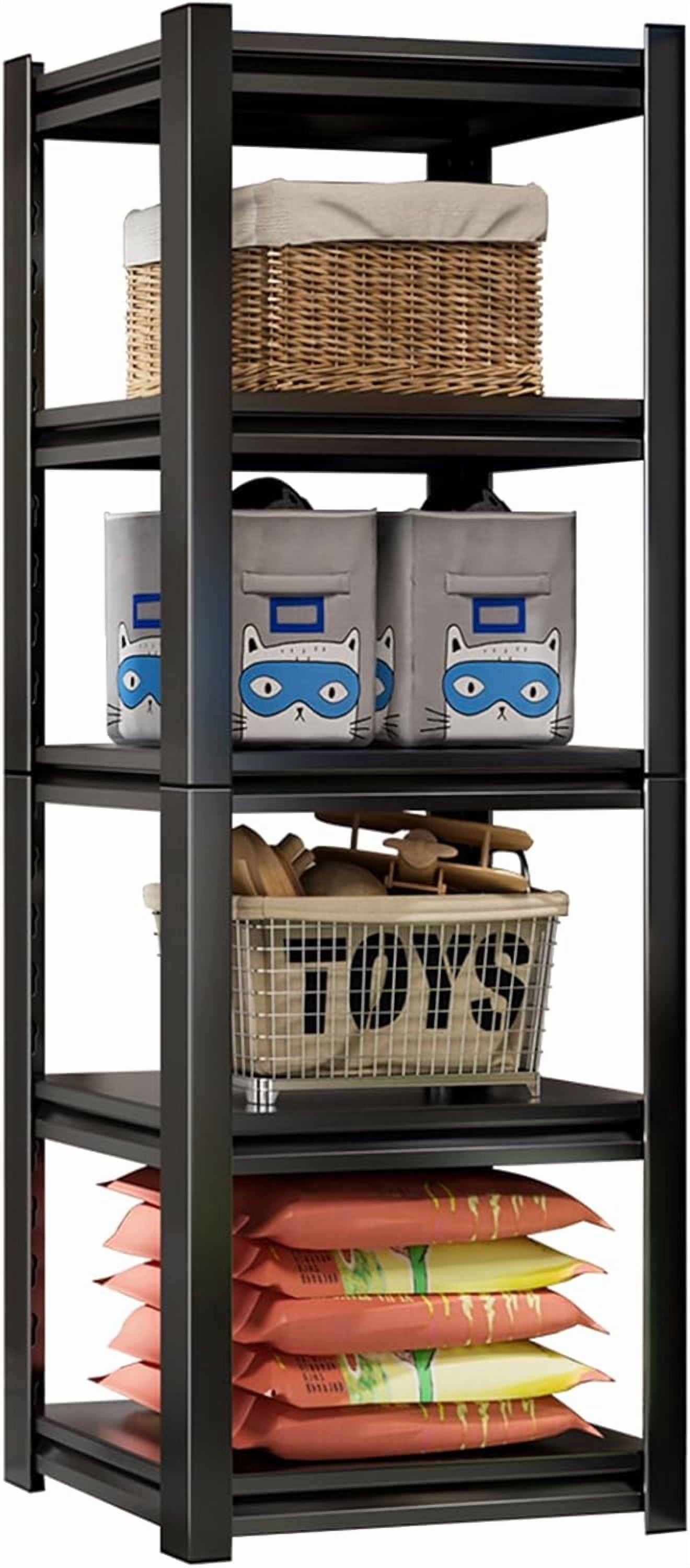 Dyoung 5 Tier Adjustable Garage Shelving Units 63" H Storage Utility ...