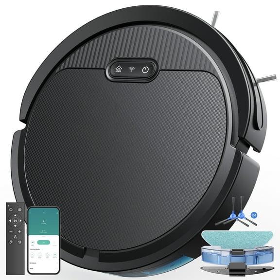 General RV765 ION Robotic Vacuum, Wi-Fi Connected, 120min Runtime ...