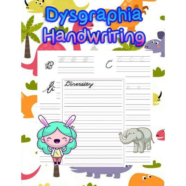 Dysgraphia Handwriting: handwriting tracing workbook-handwriting ...