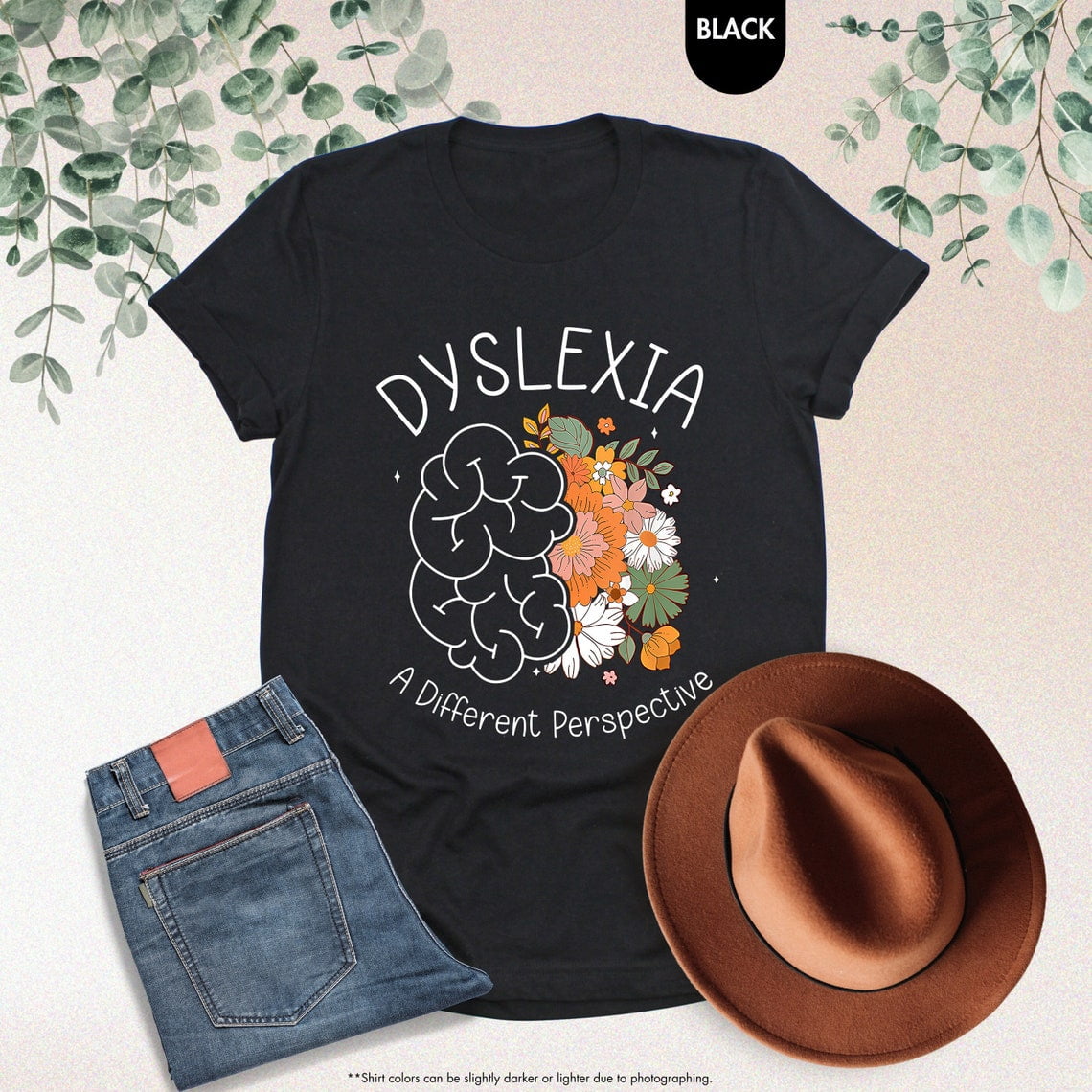 Dyslexia A Different Perspective Shirt, Dyslexia Shirt, Dyslexia ...