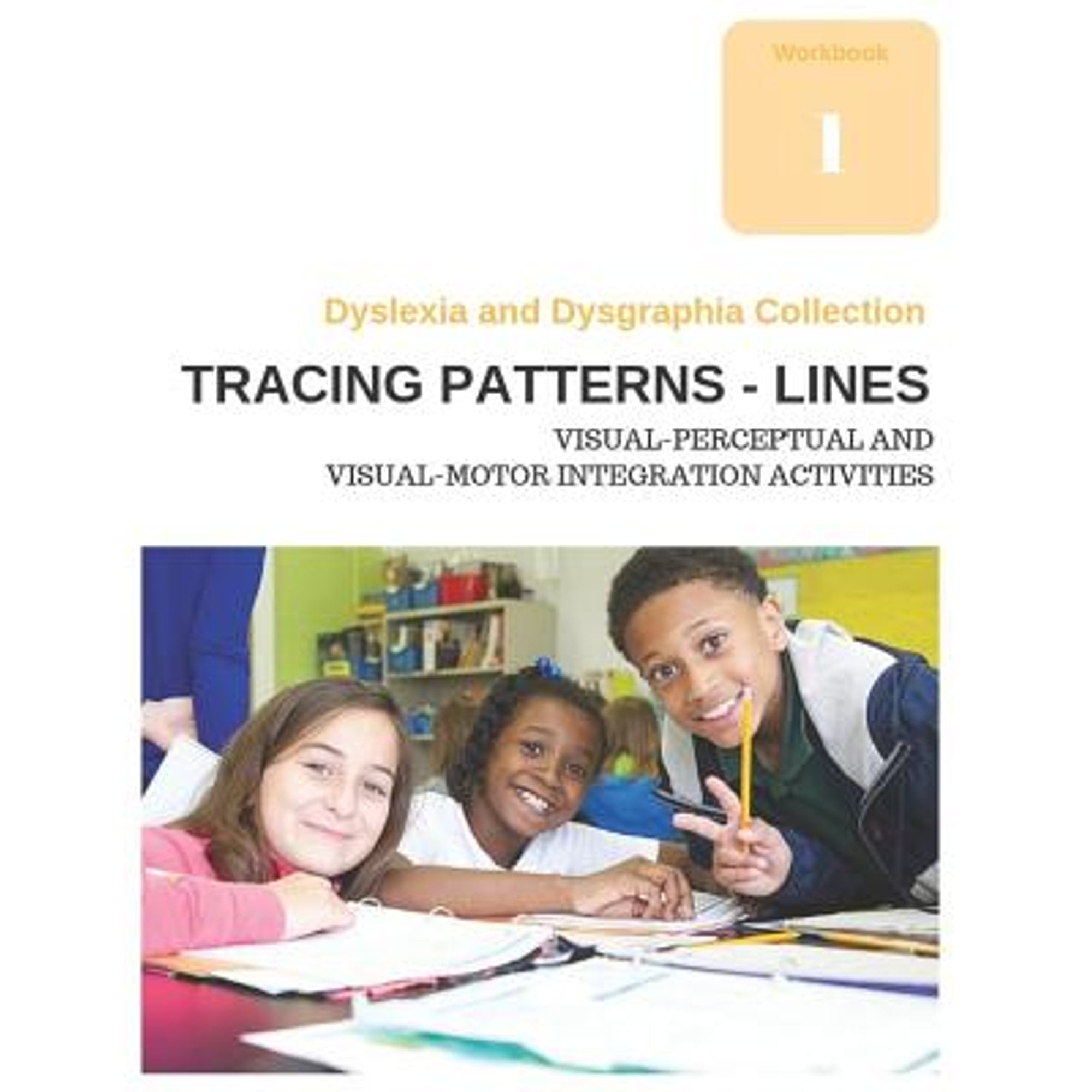 Pre-Owned Dyslexia and Dysgraphia Collection - Tracing Patterns - Lines ...