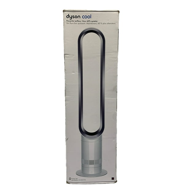Dyson Cool AM07 Air Multiplier Tower Fan White Silver New