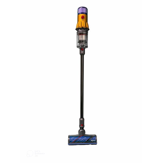 Dyson V12 Detect Slim Cordless Vacuum Cleaner with Attachments, Yellow ...