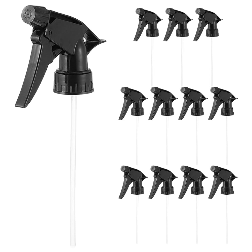 Dytern 12 Pcs Spray Bottle Nozzles Plastic Stream Trigger Sprays Nozzle ...