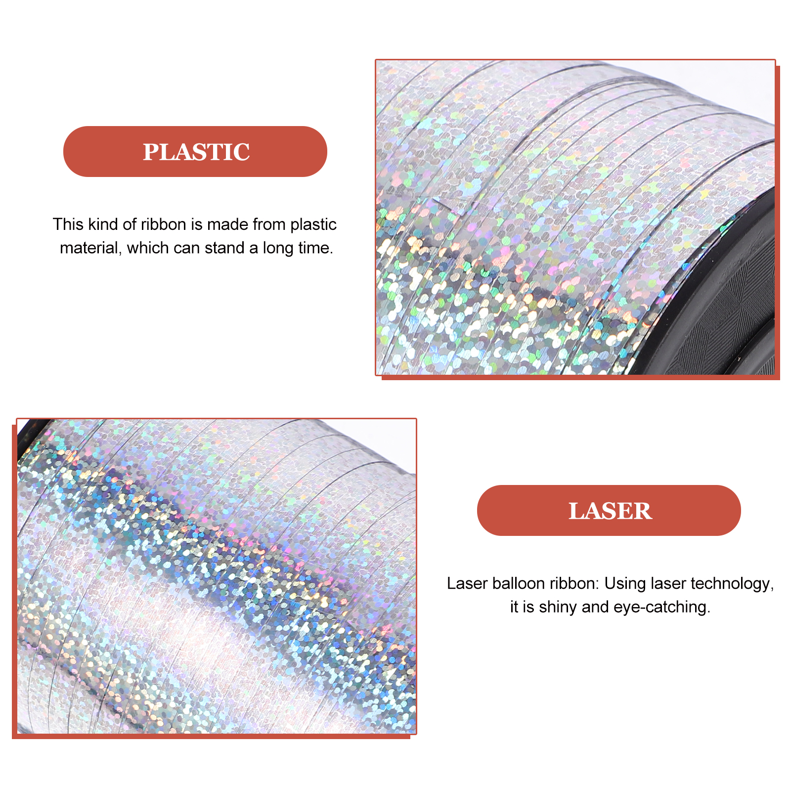 Dytern Balloon 1 Roll Curling Ribbons for Gift Wrapping Balloon String ...