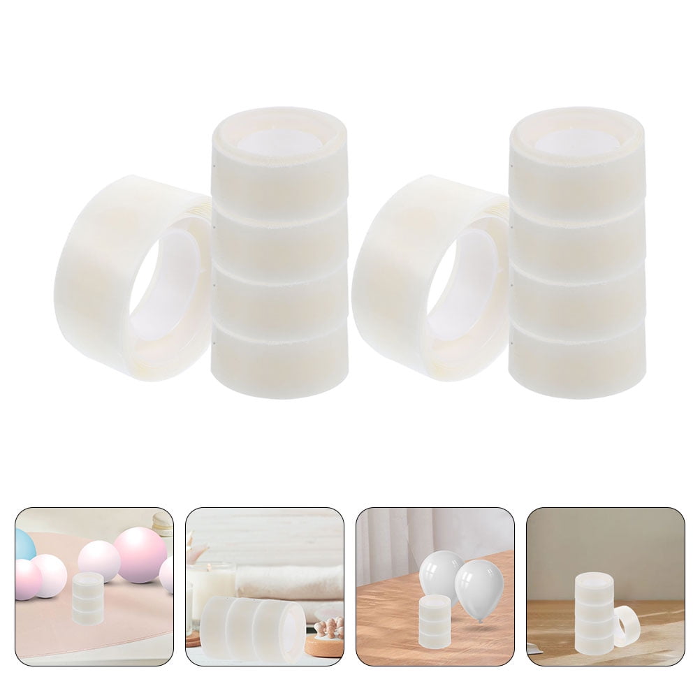 Dytern Balloon 10 Rolls Craft Adhesive Dots Craft Sticky Tape Round ...
