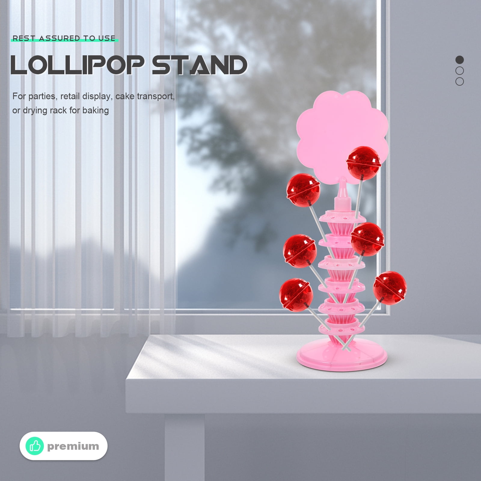 Dytern Birthday Plastic Lollipop Holder Weddings Baby Showers Lollipop ...