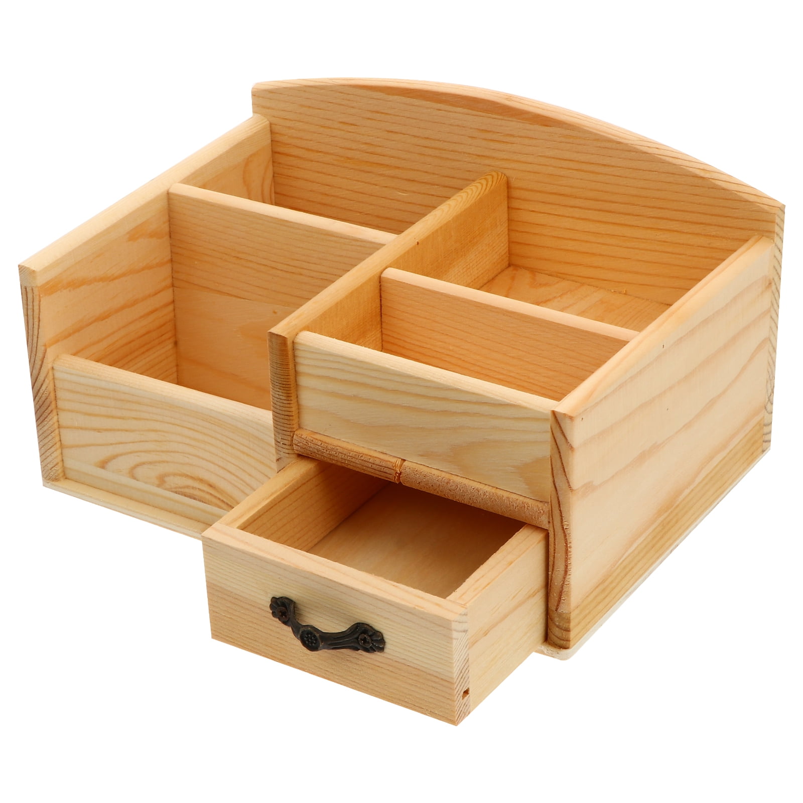 Dytern DIY 1 Pc DIY Handmade Wooden Home Desktop Storage Drawer Box ...