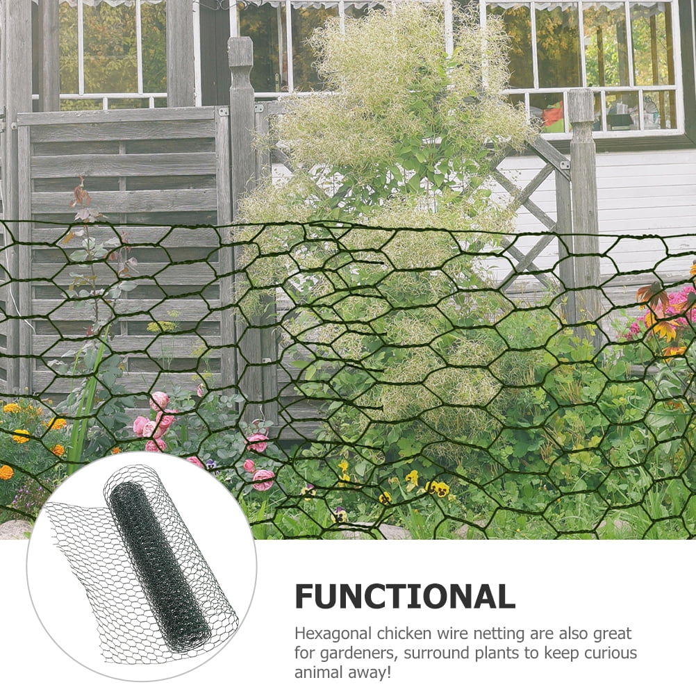 Dytern DIY 1 Roll DIY Garden Wire Net Chicken Wire Fence Poultry ...