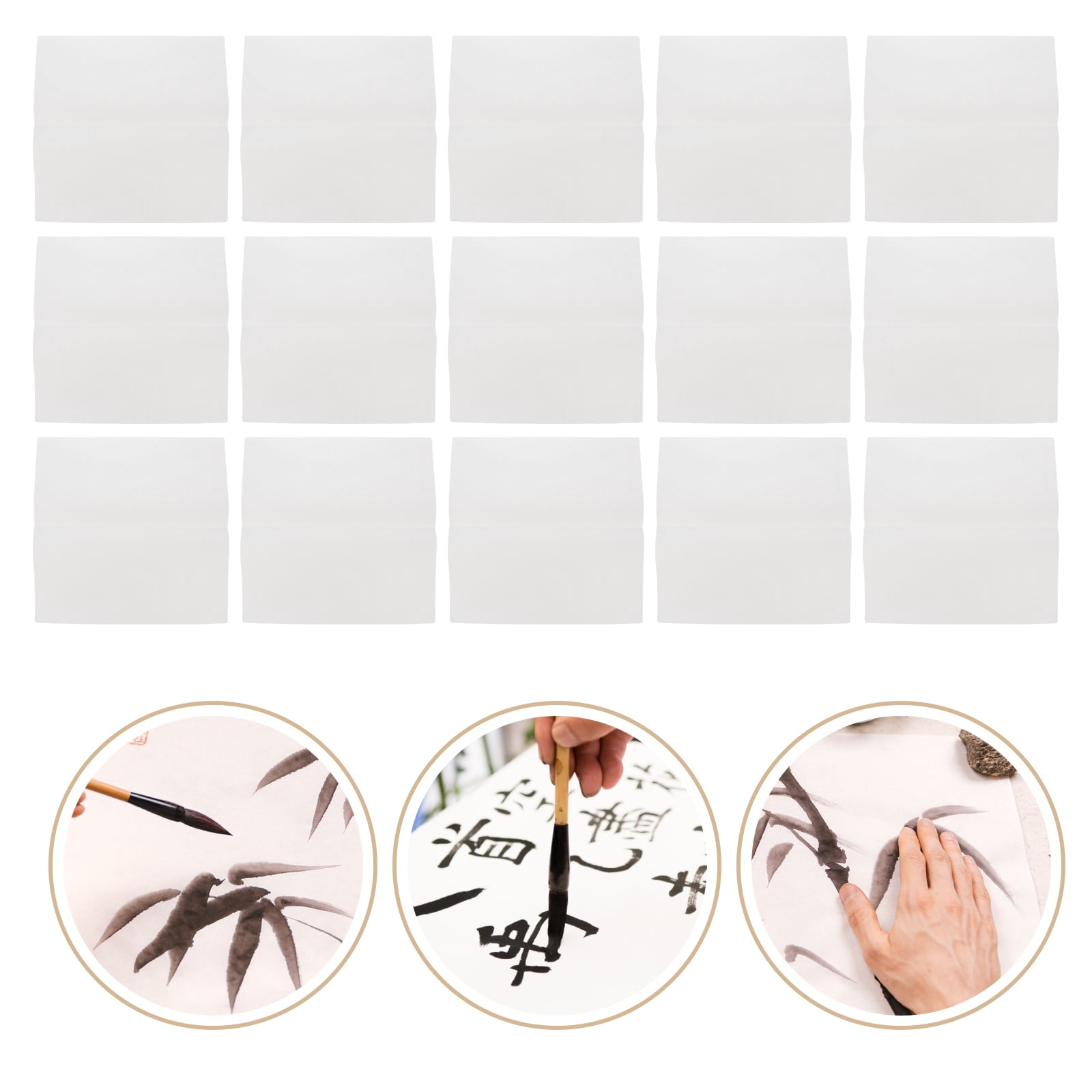 Dytern DIY 100pcs Calligraphy Paper Chinese Painting Rice Papers DIY ...