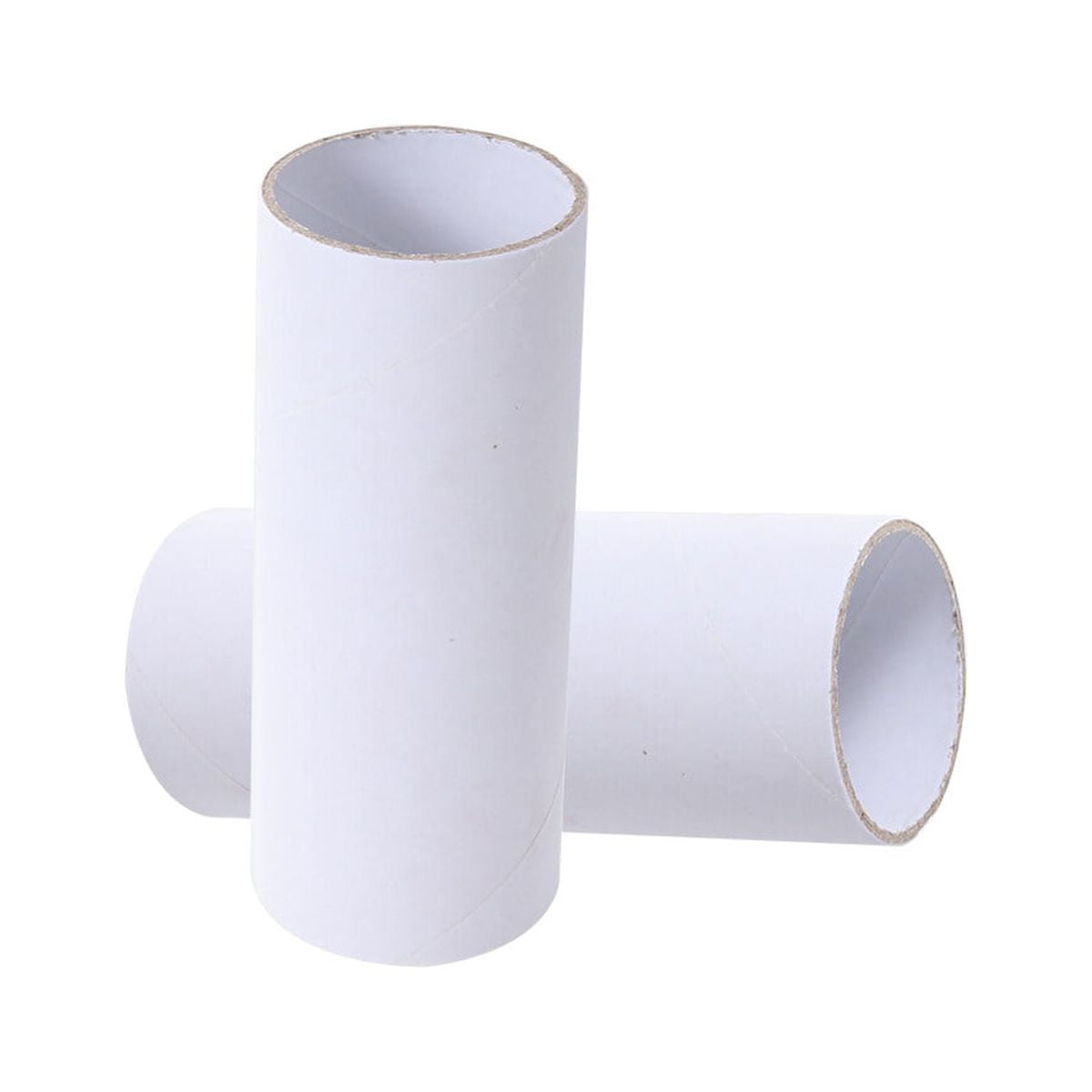 Dytern DIY 20PCS Craft Rolls Creative Fun DIY Cardboard Tubes (White ...