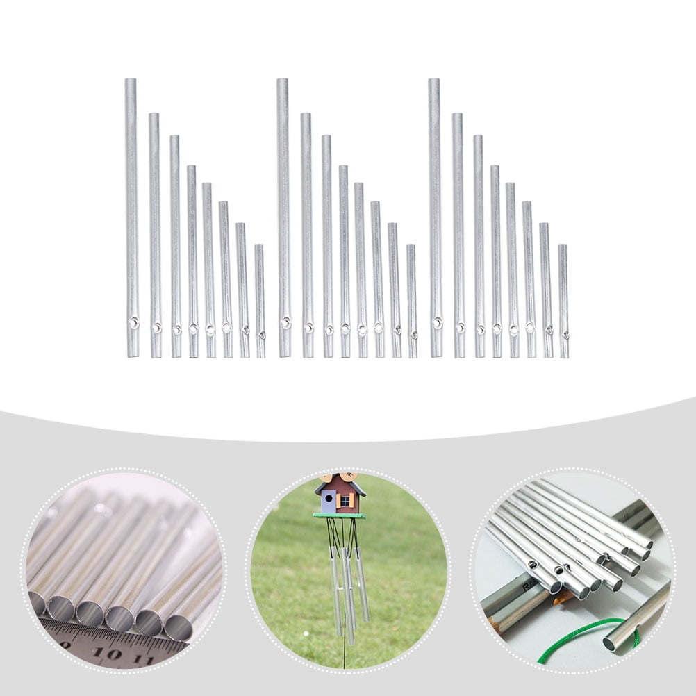 Dytern DIY 24PCS Different Length Wind Chime Tubes DIY Aluminium Tone ...