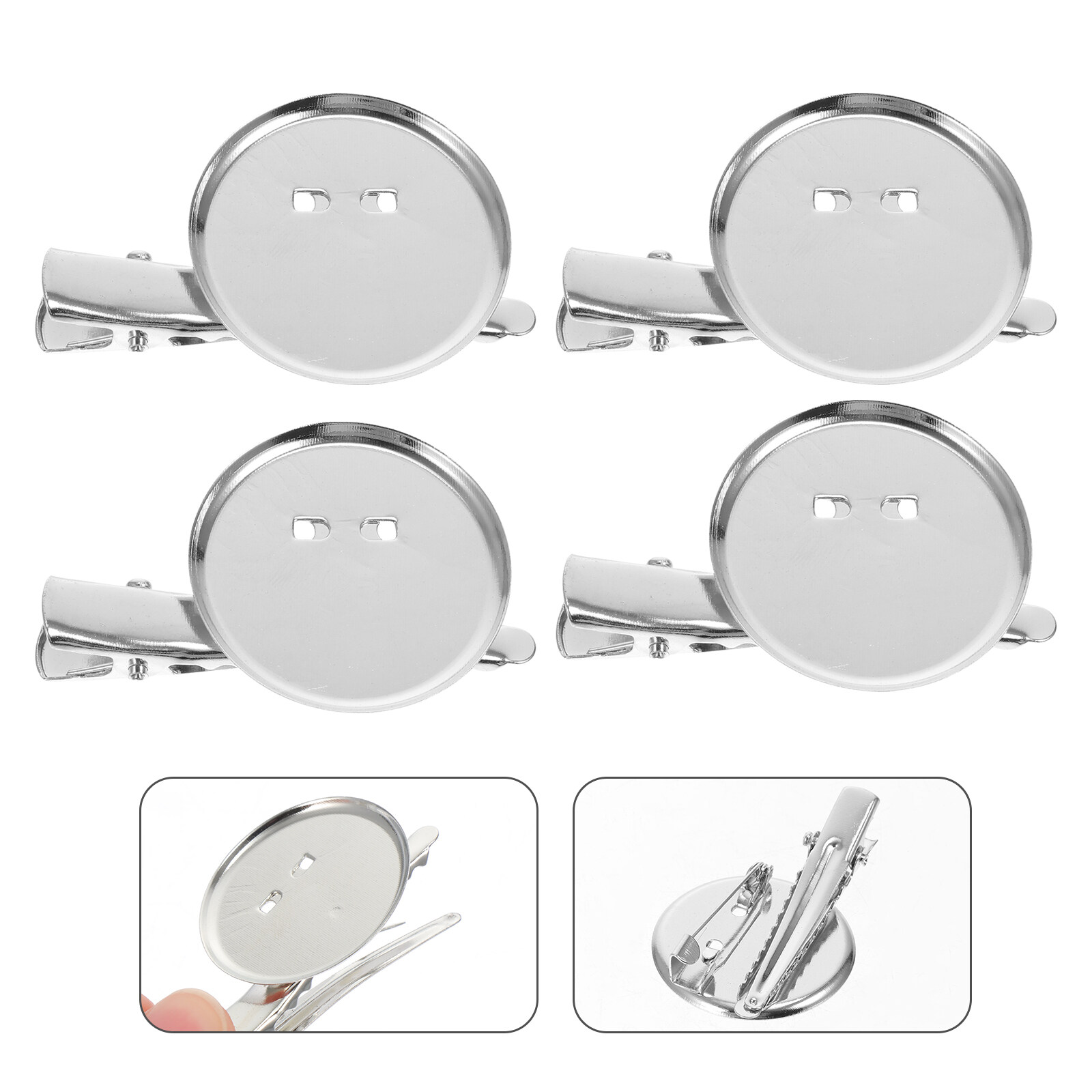 Dytern DIY 50 Pcs Brooch Making Base Brooch Clasps Pin Base DIY Brooch ...