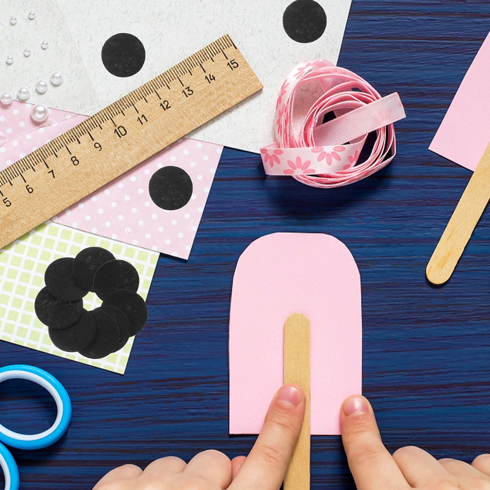 Dytern DIY 60Pcs Felt Fabric Pads Craft Making Felt Pads Used for ...