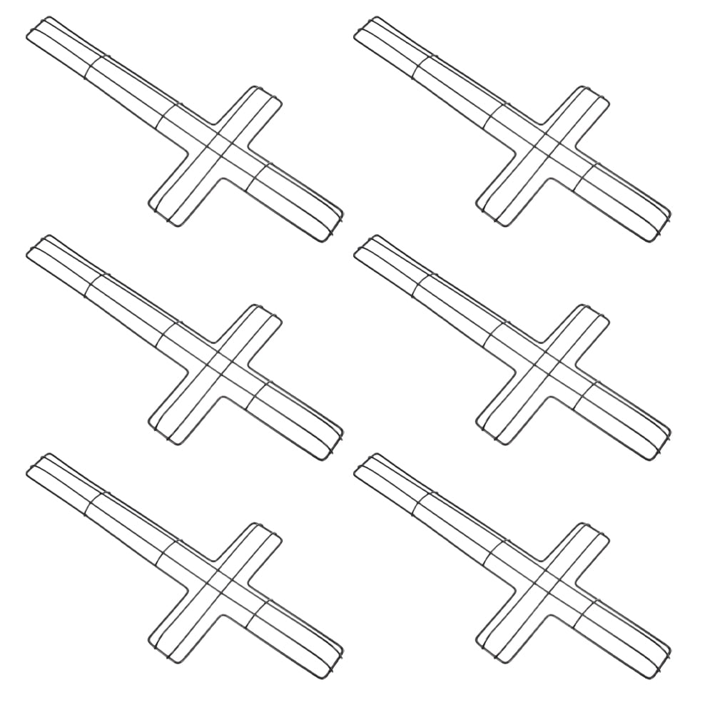 Dytern DIY 6pcs Cross Wreath Frame Cross Shaped Wreath Frame DIY Cross ...