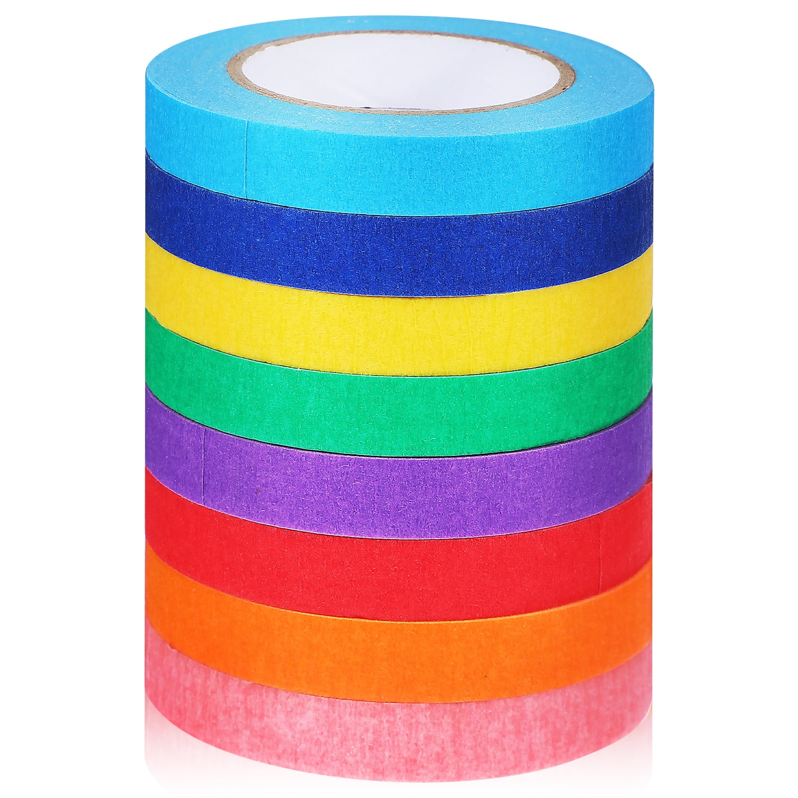 Dytern DIY 8 Rolls Colored Masking Tape Diy Painters Tape Artist Tape ...