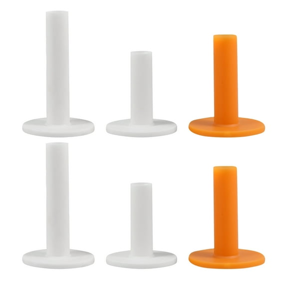 Dytern Golfs Tees 6pcs Rubber Tees Driving Range Rubber Practice Tees ...