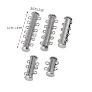 19mm Metal Rectangle Hinged Closures - 6ct. by Bead Landing™ - Walmart.com