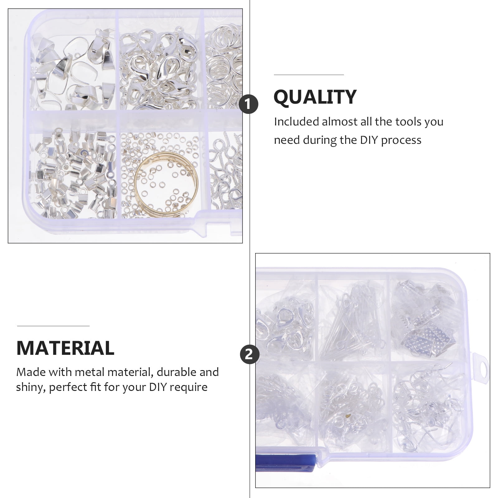 Dytern Jewelry Making DIY Jewelry Making Tool Kit Supplies Kit Jewelry ...
