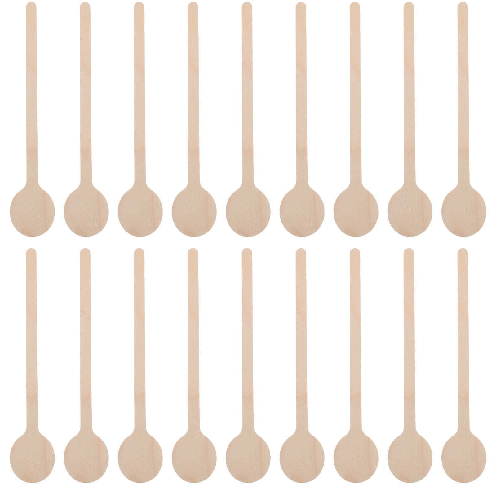 Dytern Mixing Sticks Wood Stirrer Beverage Stirring Rods for Coffee Tea ...