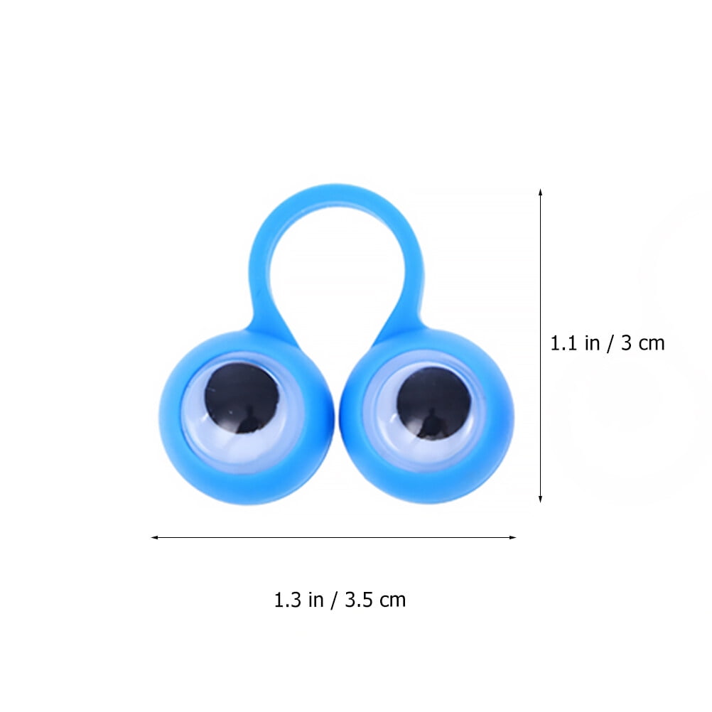Dytern Party 15Pcs Eye Finger Puppet Goggly Eyes Rings Eyeball Rings ...